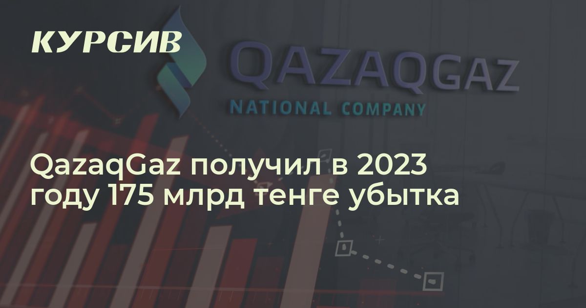 Какой убыток получил в 2023 году QazaqGaz