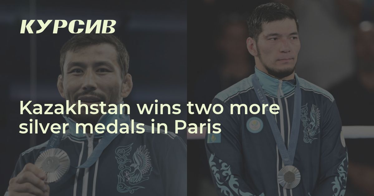 Kazakhstan wins two more silver medals in Paris