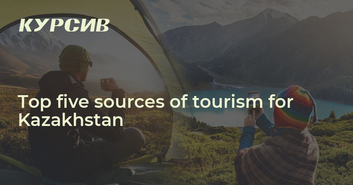 Top five sources of tourism for Kazakhstan
