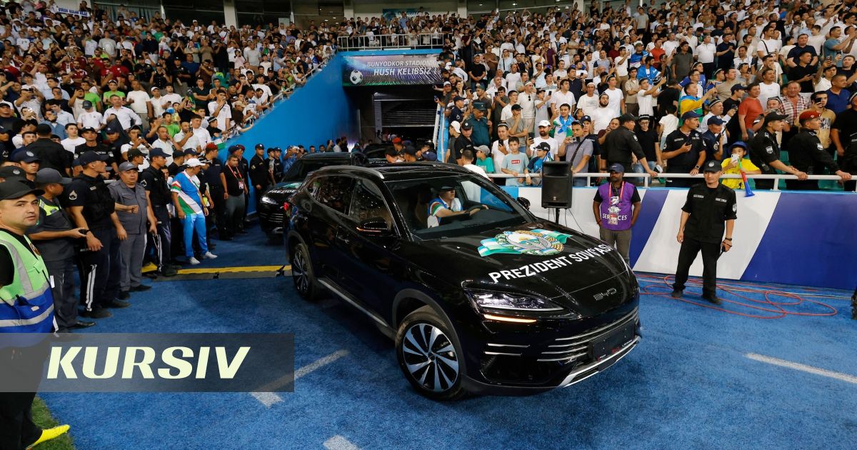 Uzbekistan gifts cars to national team members for securing World Cup ...