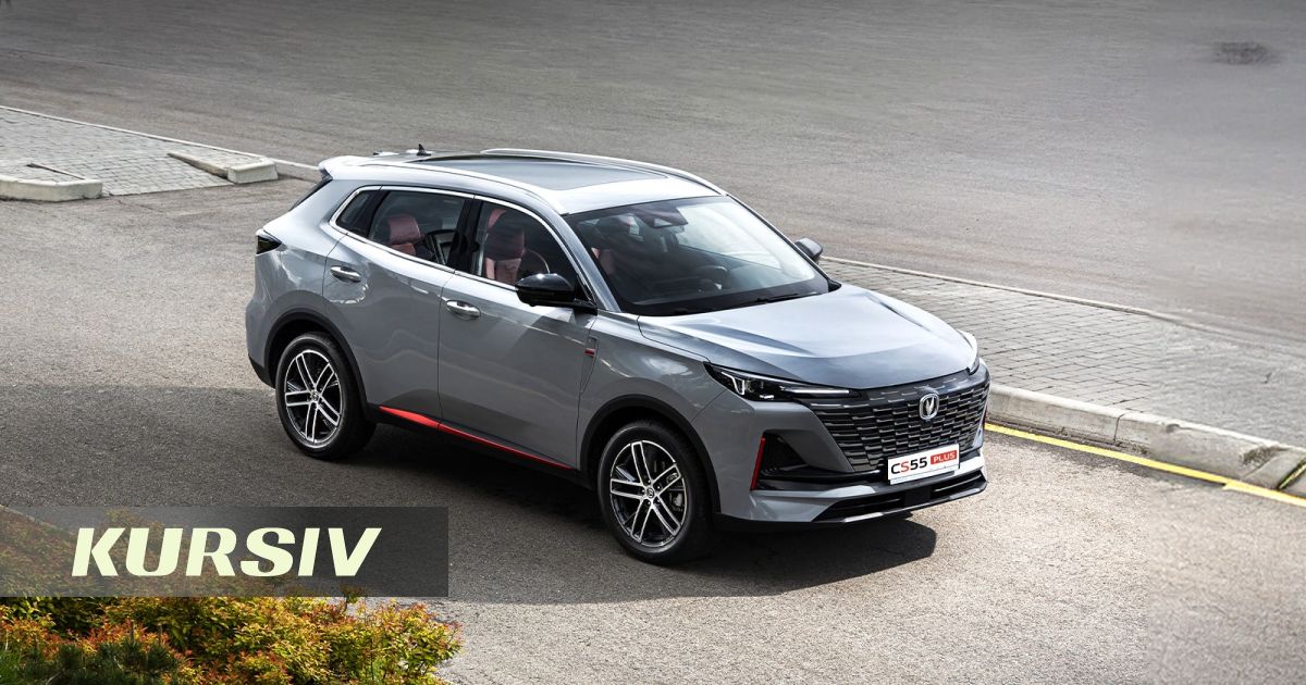 Changan CS55 Plus стал самым популярным «‎китайцем» в мае