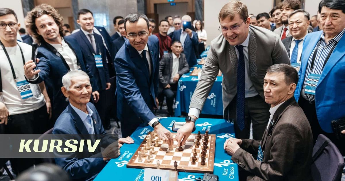 Timur Turlov kicks off chess tournament in Astana — - 28.08.2025 ...