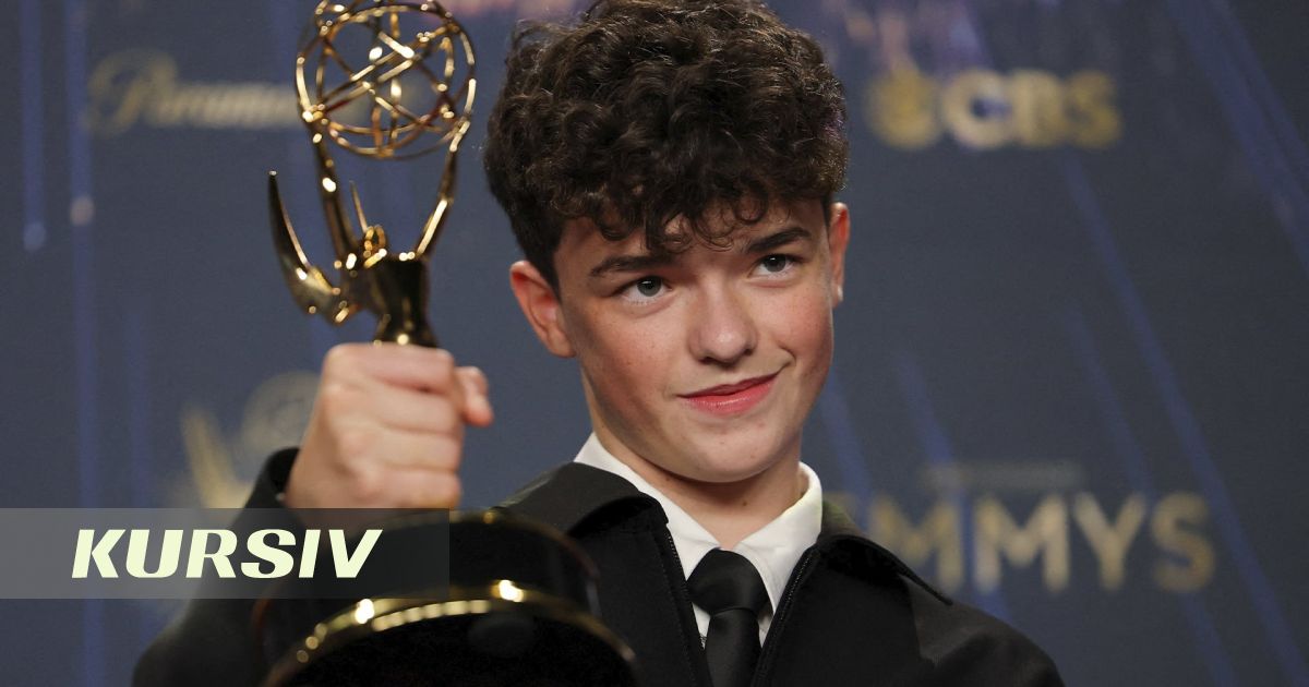 Cooper is the youngest-ever male actor to win Emmy