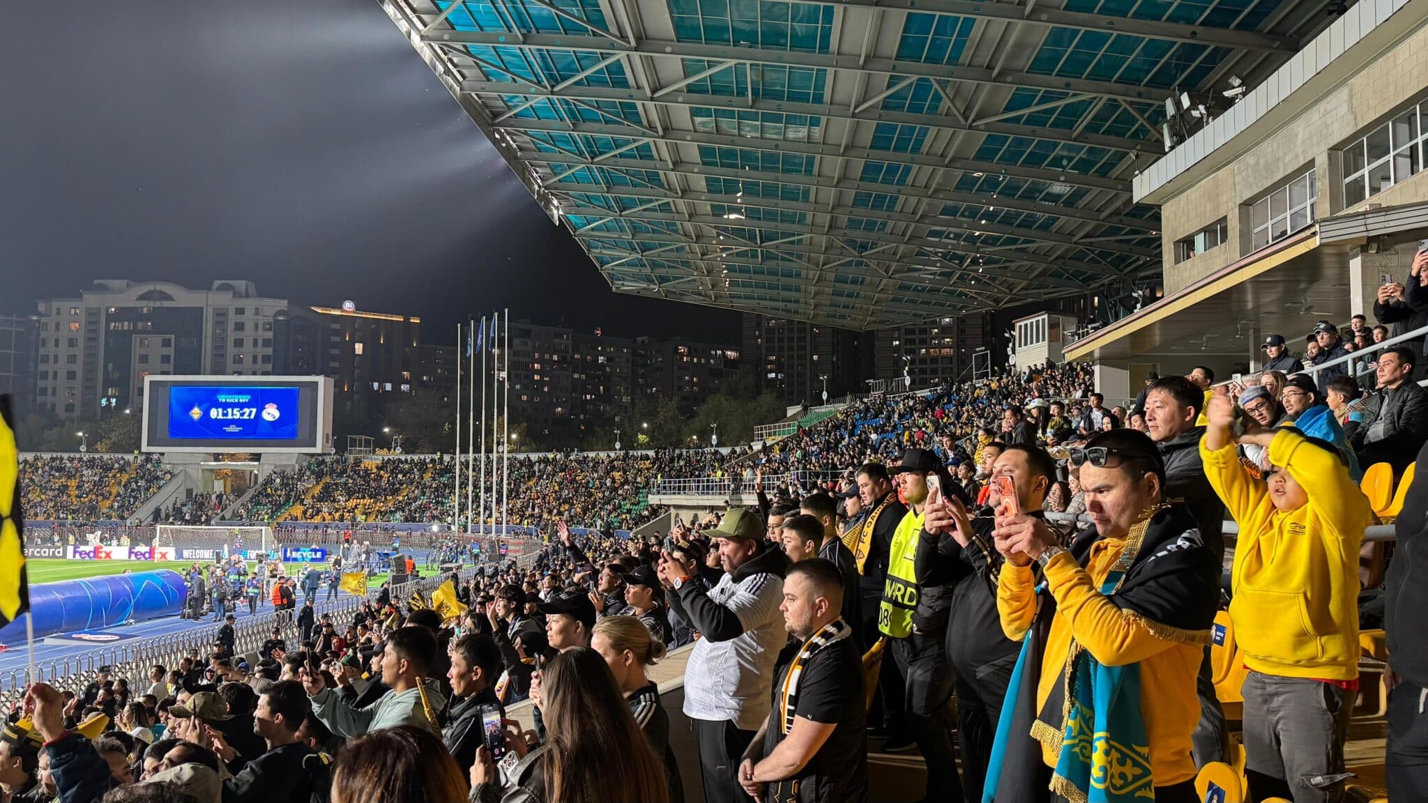 Real Madrid vs. Kairat: Game starts — - 30.09.2025 - Kursiv Media ...