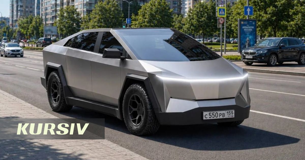 Russo-Balt unveils Cybertruck-style electric C55 crossover