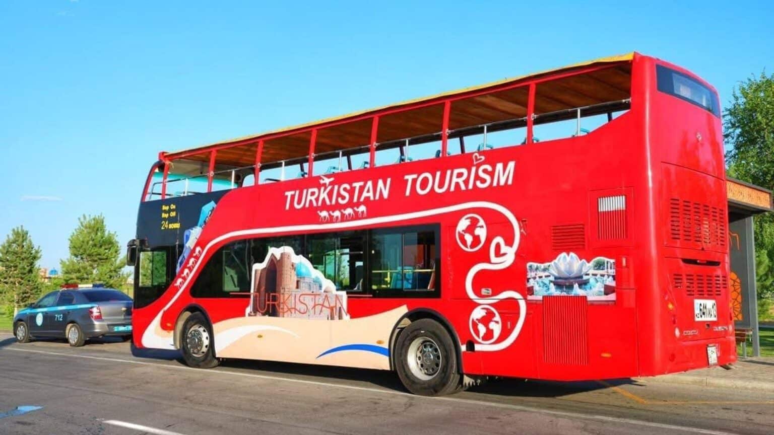 Түркістанда туристер үшін Red Bus қатынай бастады